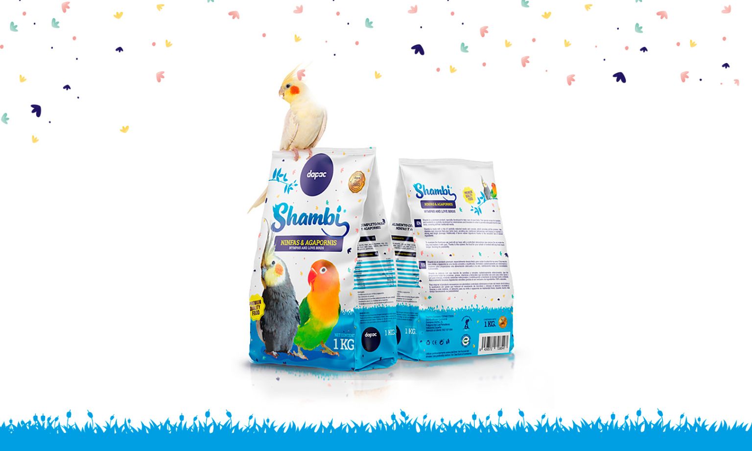 Diseño de la linea de empaques para Shambi una gran marca de pequeñas ...